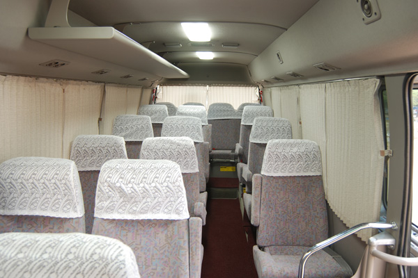 15 Seater Toyota Van Hire Delhi, Toyota Passenger Minivan Rental India