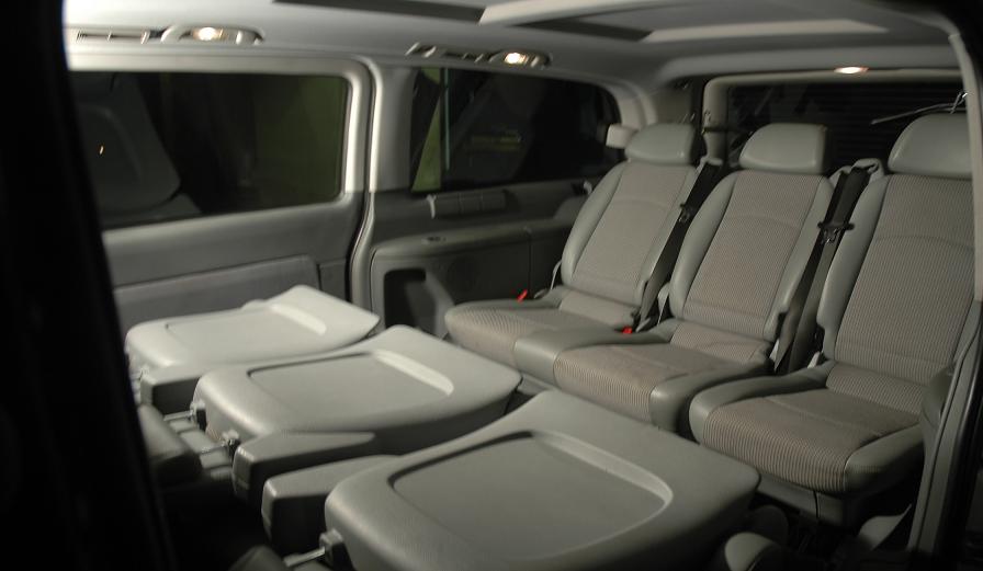 7 Seater Viano Hire Delhi, Mercedes Passenger Van rental service India