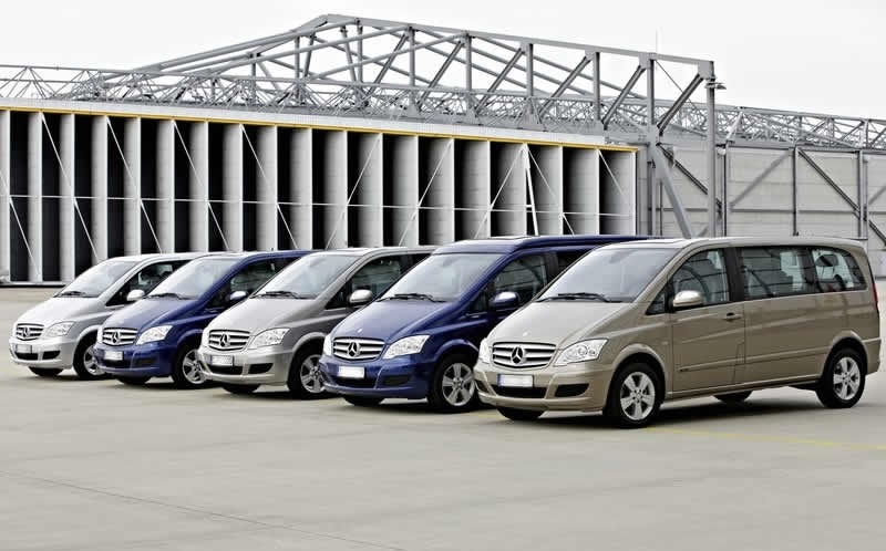 Mercedes Viano Van Hire India, Mercedes passenger Van Rental Delhi